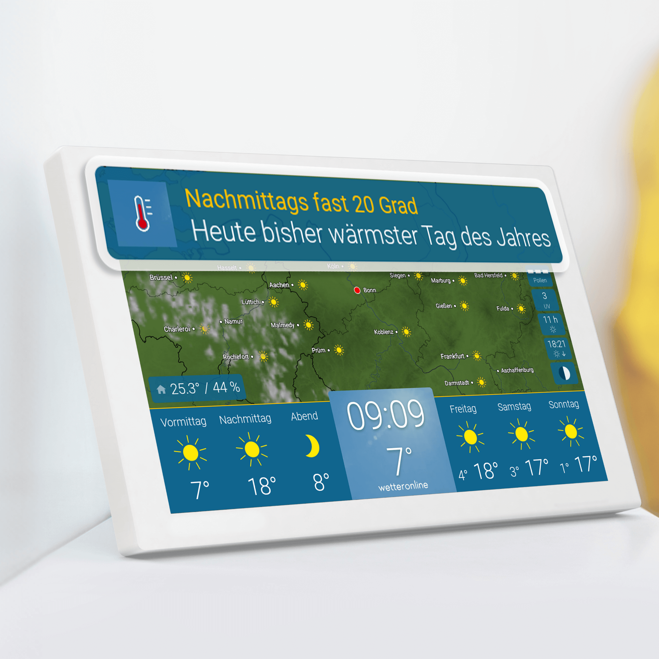 Kompakte Infos auf einen Blick